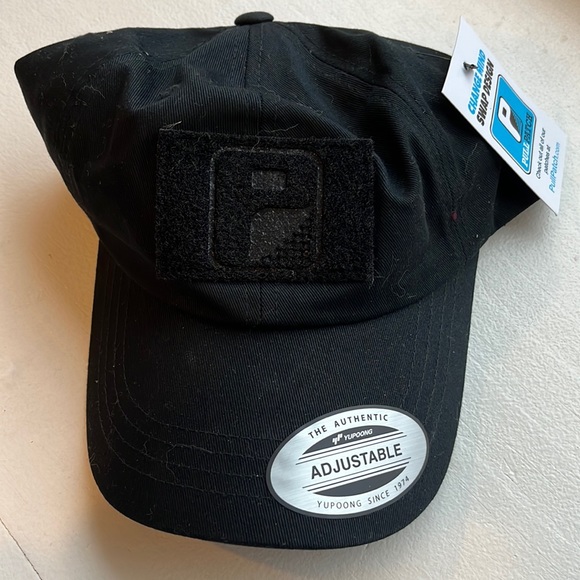 Accessories | Pull Patch Hat Black | Poshmark